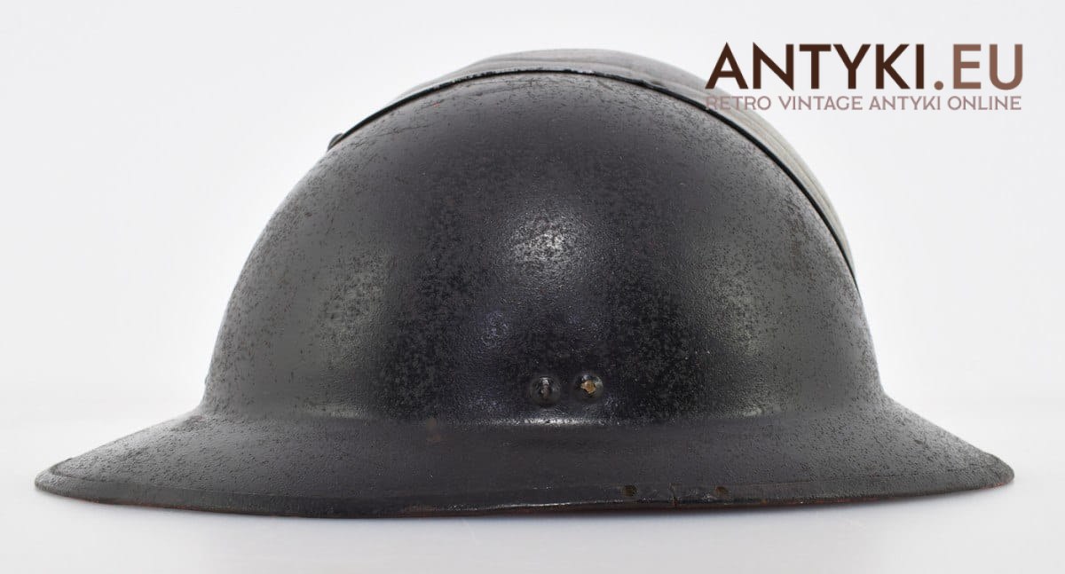 Oryginalny hełm adrian HEŁM POLSKI FRANCUSKI antyk - antyki.eu